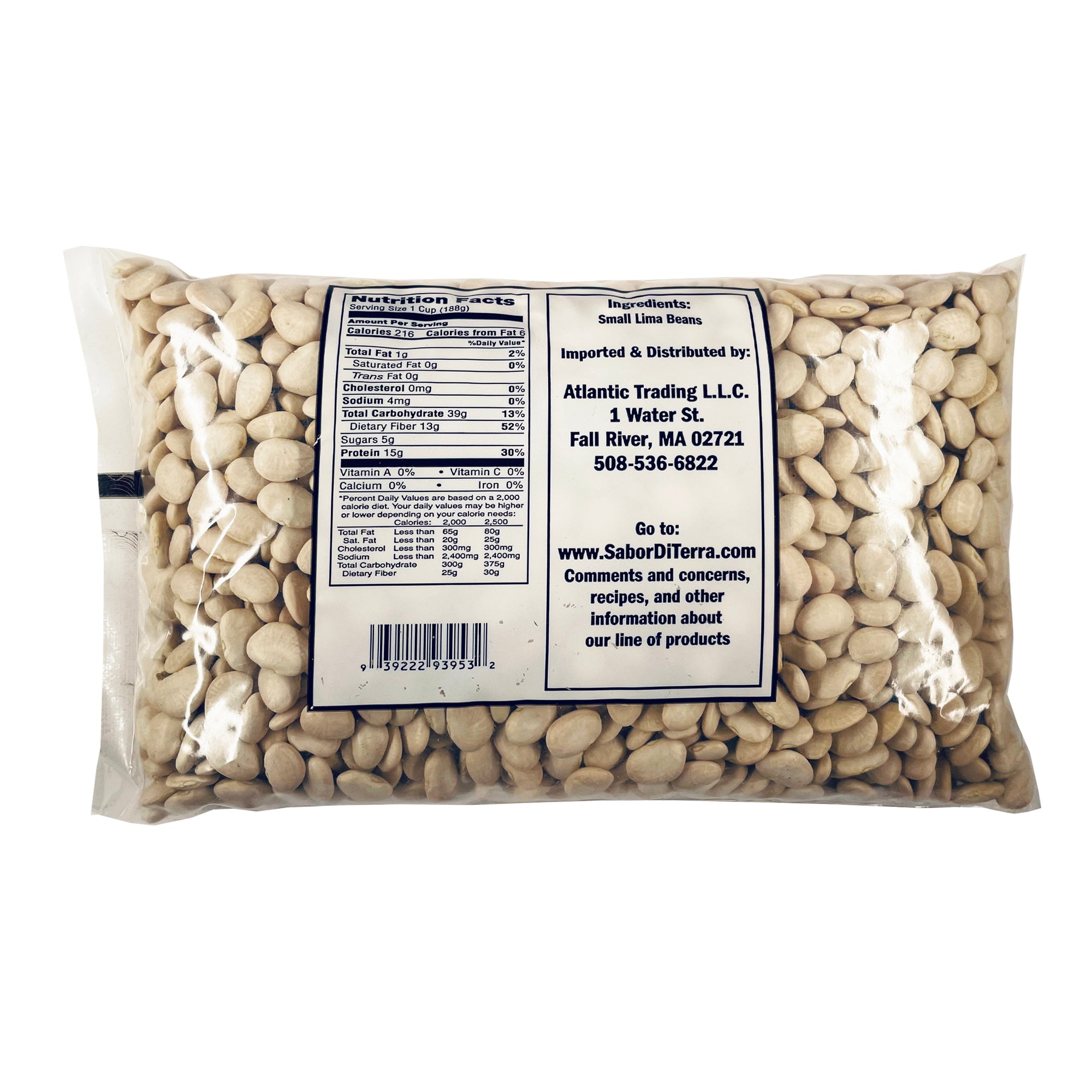 Small Lima Beans– SabordiTerra